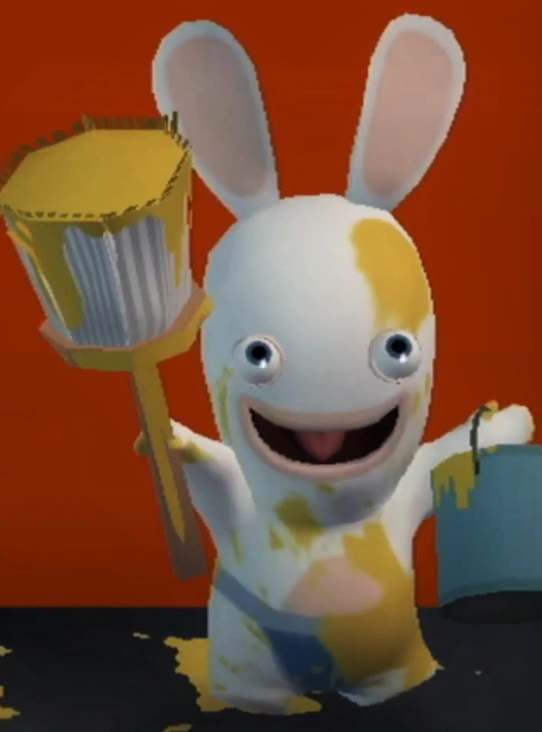 Painter Rabbids | Raving Rabbids Wiki | Fandom