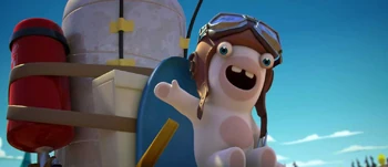 Pilot Rabbid | Raving Rabbids Wiki | Fandom