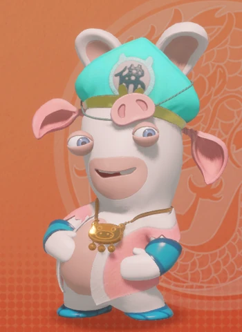 Rabbid Pigsy | Raving Rabbids Wiki | Fandom