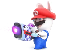 Rabbid Mario | Raving Rabbids Wiki | Fandom