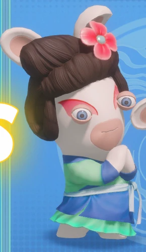 Rabbid Girl Villager | Raving Rabbids Wiki | Fandom