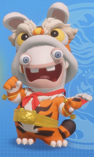 Rabbid Tigerkin | Raving Rabbids Wiki | Fandom