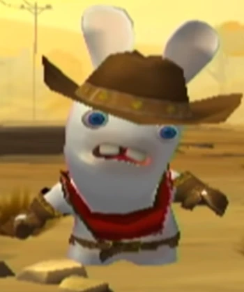 Cowboy Rabbid | Raving Rabbids Wiki | Fandom