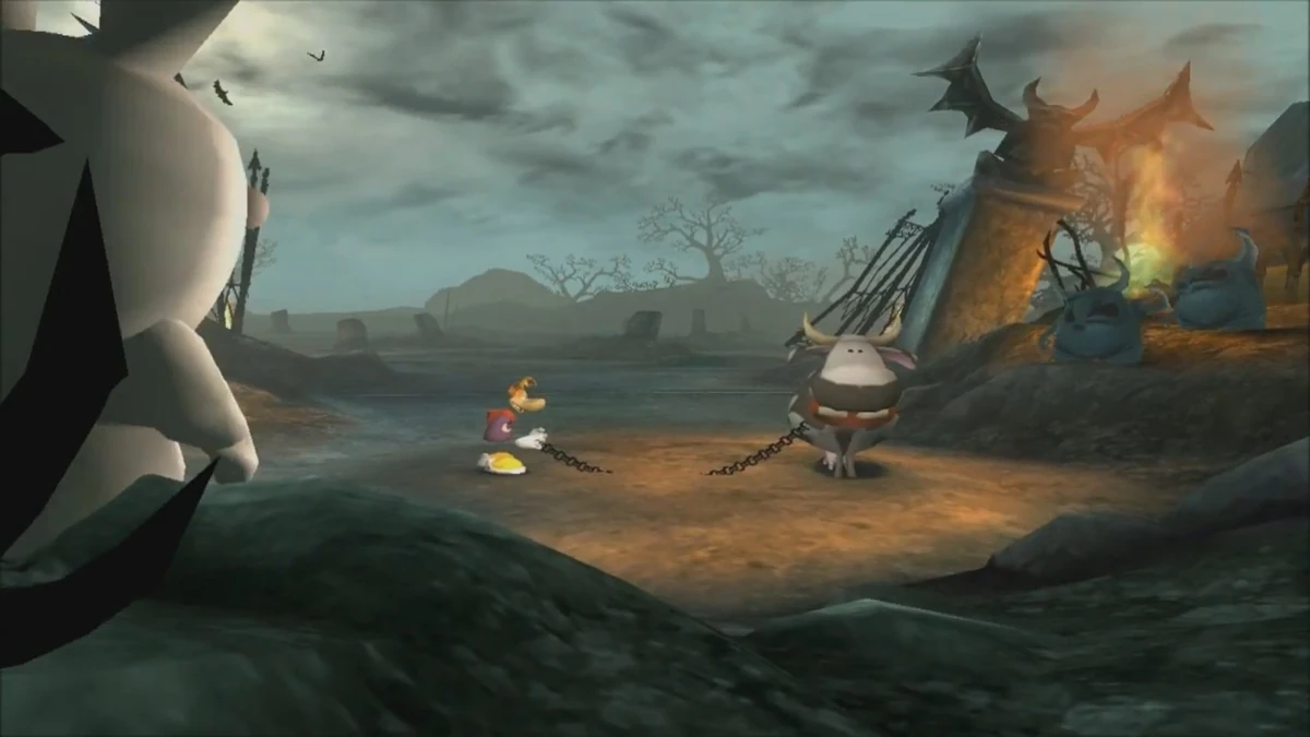 Bunnies don't know what to do with cows | Raving Rabbids Wiki | Fandom