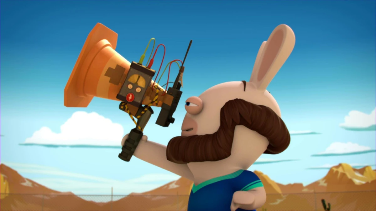 Rabbid-to-English Translate-O-Phone | Raving Rabbids Wiki | Fandom