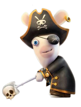 Pirate Rabbid | Raving Rabbids Wiki | Fandom