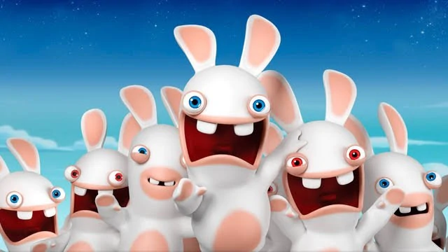 Rabbids Vs Bob Esponja