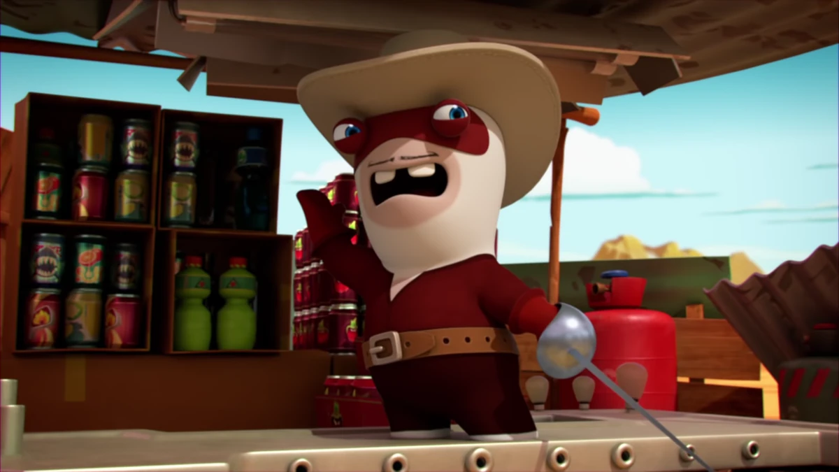 The Masked Rabbid (Rabbid) | Raving Rabbids Wiki | Fandom