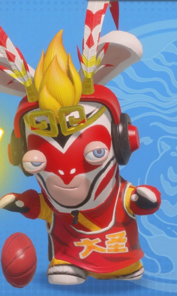 Rabbid Monkey King Dunk | Raving Rabbids Wiki | Fandom