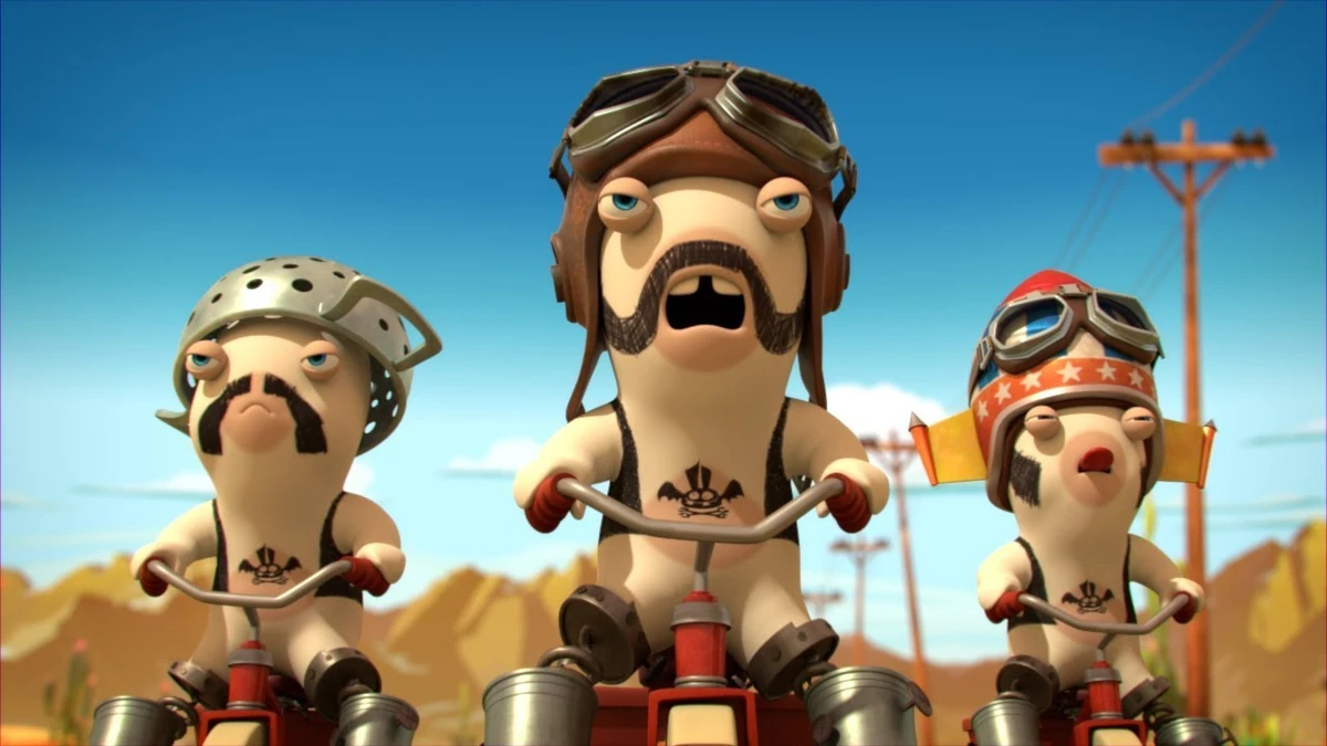 Biker Rabbids | Raving Rabbids Wiki | Fandom