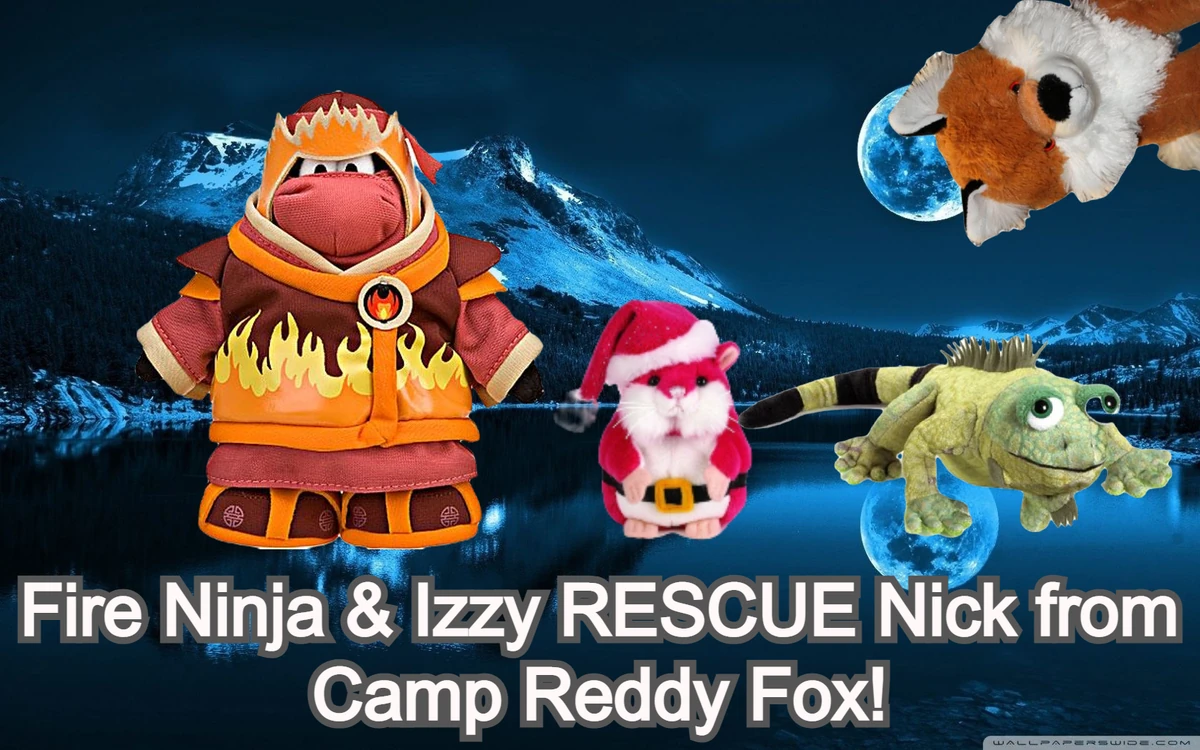Fire Ninja & Izzy RESCUE Nick from Camp Reddy Fox! | RAWs Vegas ...