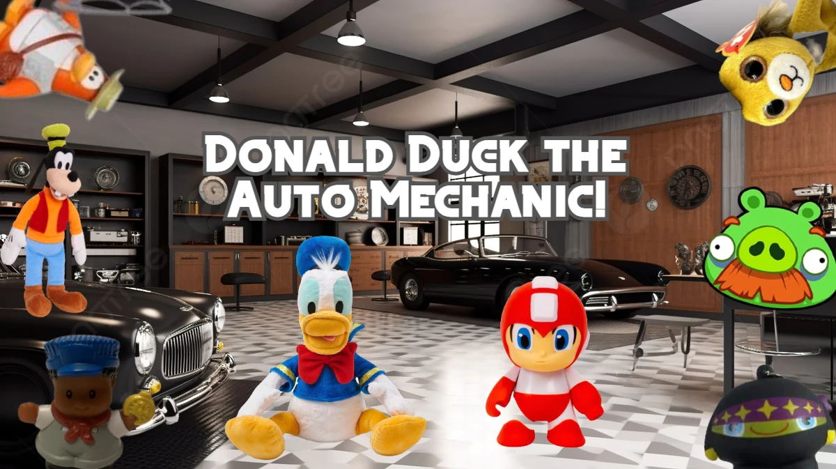 Donald Duck the Auto Mechanic! | RAWs Vegas - Official Wiki | Fandom