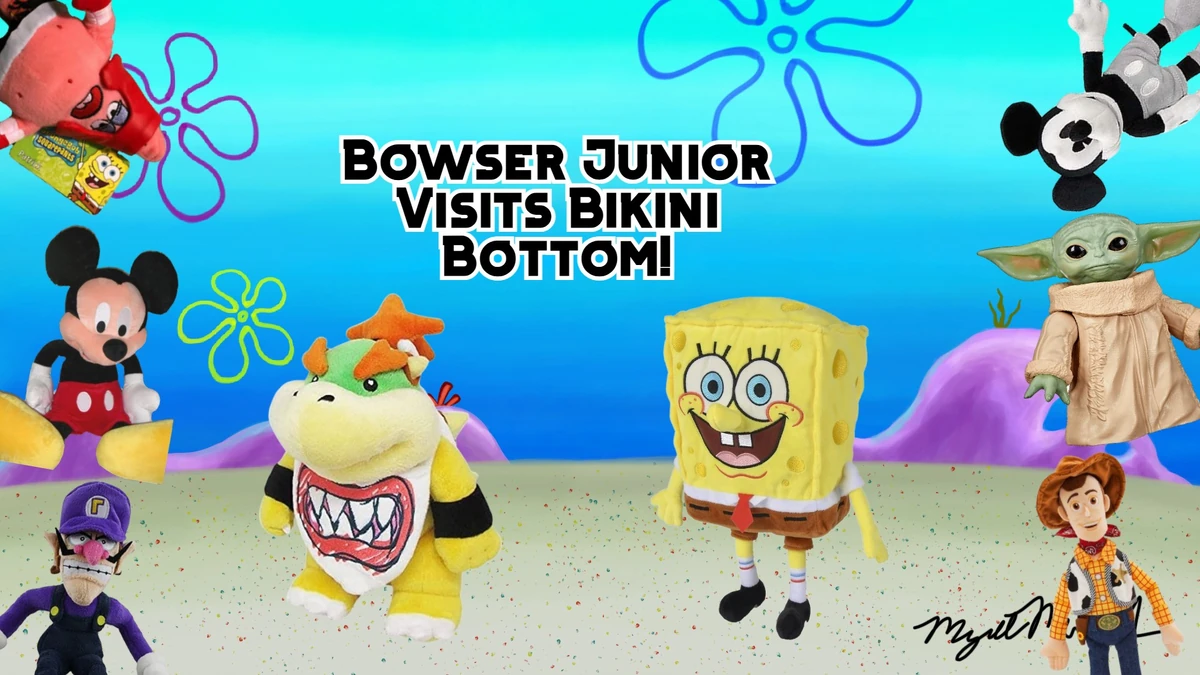 Bowser Junior Visits Bikini Bottom! | RAWs Vegas - Official Wiki | Fandom