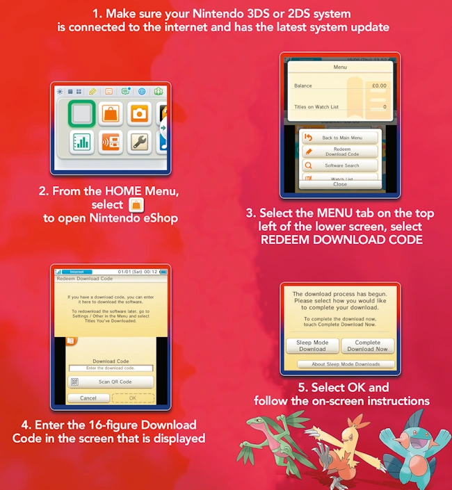 Pokémon Demo Code Giveaway (UK) | RaylanTest Wiki | Fandom