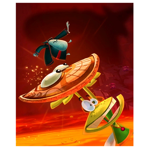 The Great Lava Pursuit | Rayman Legends Wiki | Fandom