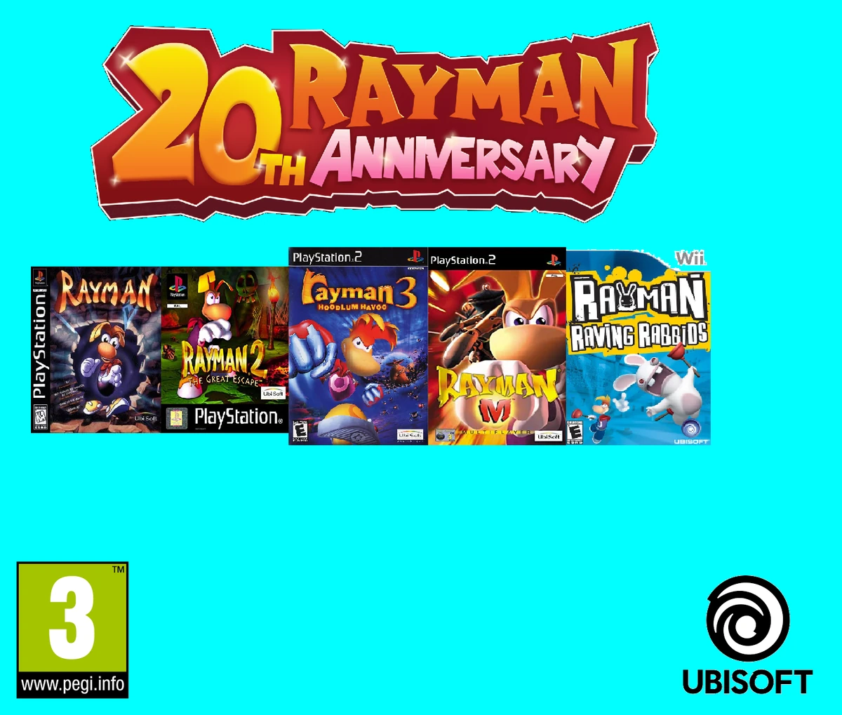Rayman 20-urodziny | Rayman Fanon Wiki | Fandom
