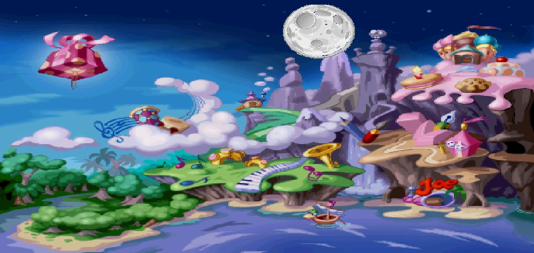 Rayman 1 - The Moon | Rayman Fanon Wiki | Fandom
