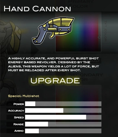 Hand Cannon | Raze Three Wiki | Fandom