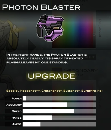 Photon Blaster | Raze Three Wiki | Fandom