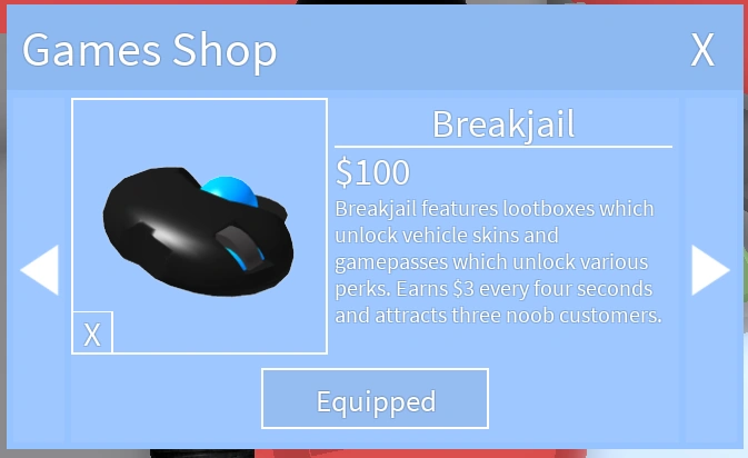 Breakjail | ROBLOX Cash Grab Simulator Wiki | Fandom