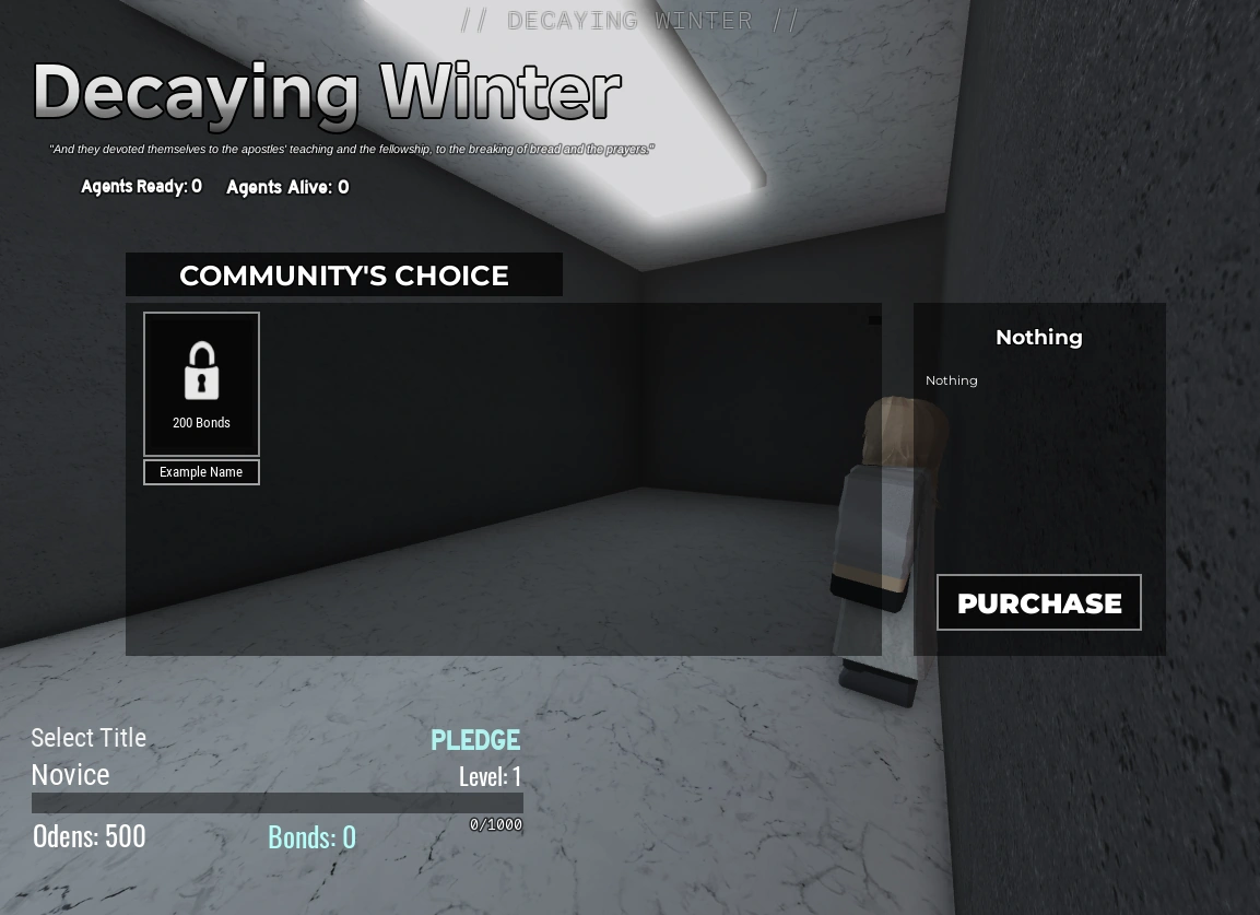 Community Choice | Decaying Winter Wiki | Fandom