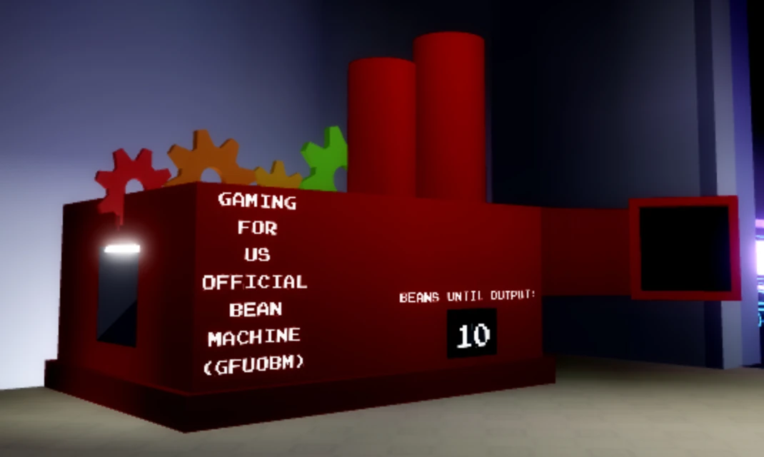 Gaming For Us Official Bean Machine | Espacio Mining Wiki | Fandom