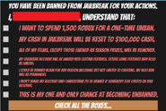Ban | Jailbreak Wiki | Fandom