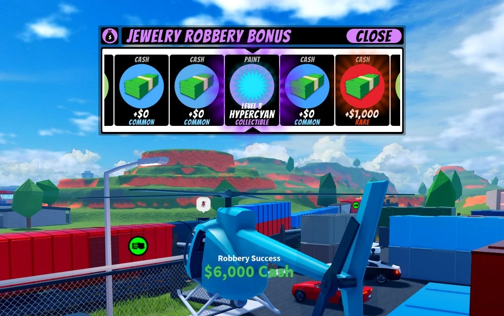 Robbery Bonus Rewards | Jailbreak Wiki | Fandom
