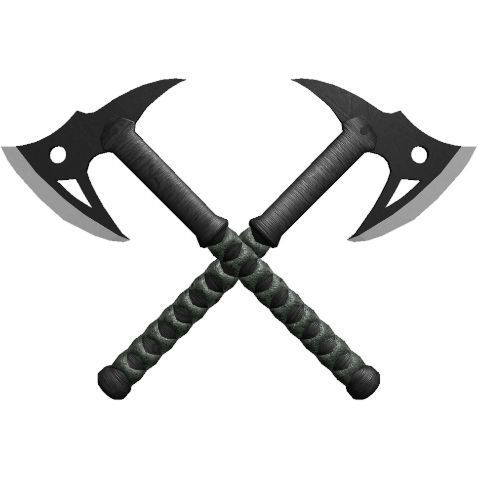 Dual Hatchets | Melee Madness Wiki | Fandom