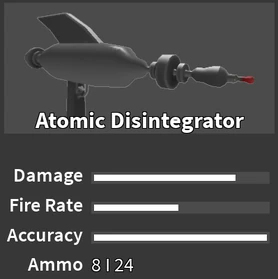 Atomic Disintegrator | Silent Assassin Roblox Wiki | Fandom