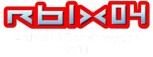 RBLX04 Archival & Documentation Wiki | Fandom