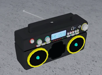 Boombox 1 | Official ROBLOX Handyman Wiki | Fandom