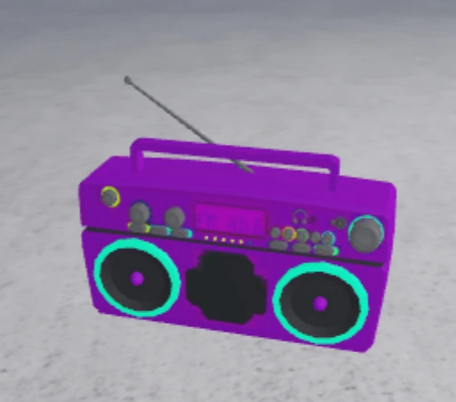 Purbl Boombox 1 | Official ROBLOX Handyman Wiki | Fandom