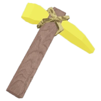 Golden Pickaxe | Official ROBLOX Handyman Wiki | Fandom