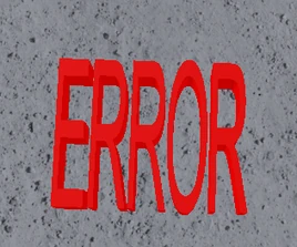 Error | Official ROBLOX Handyman Wiki | Fandom