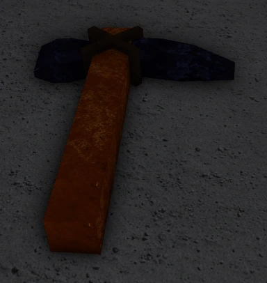 Meteorite Pickaxe | Official ROBLOX Handyman Wiki | Fandom
