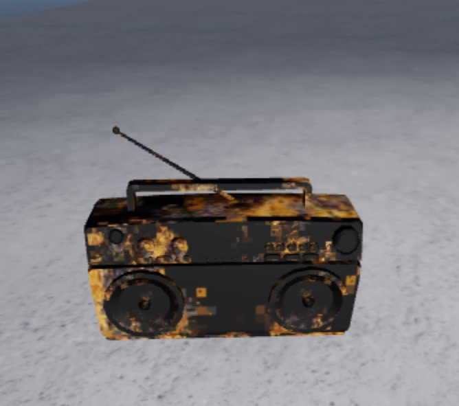 Rusted Boombox 1 | Official ROBLOX Handyman Wiki | Fandom