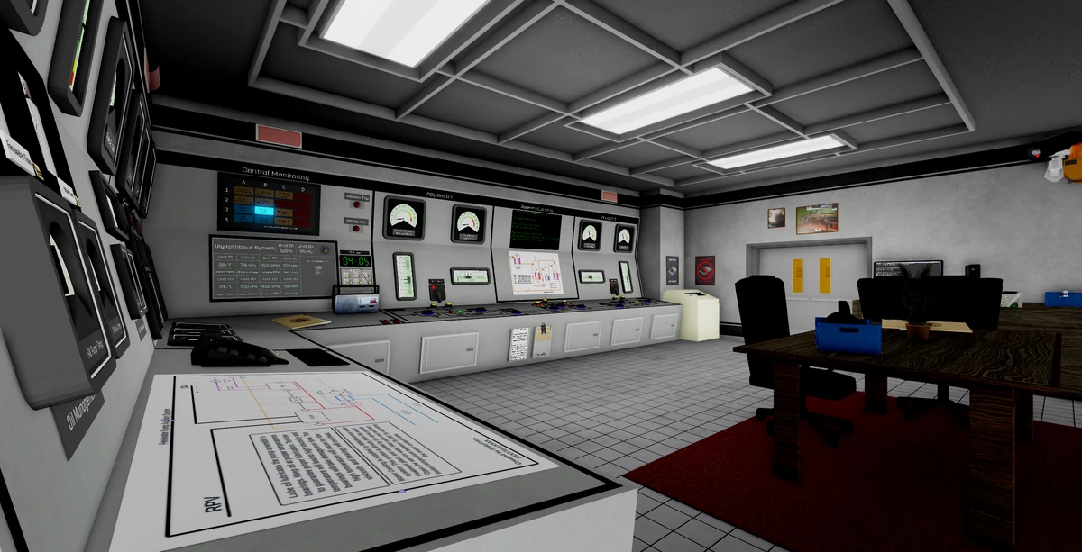 Condenser Control Room | Roblox Realistic Boiling Water Reactor Wiki ...