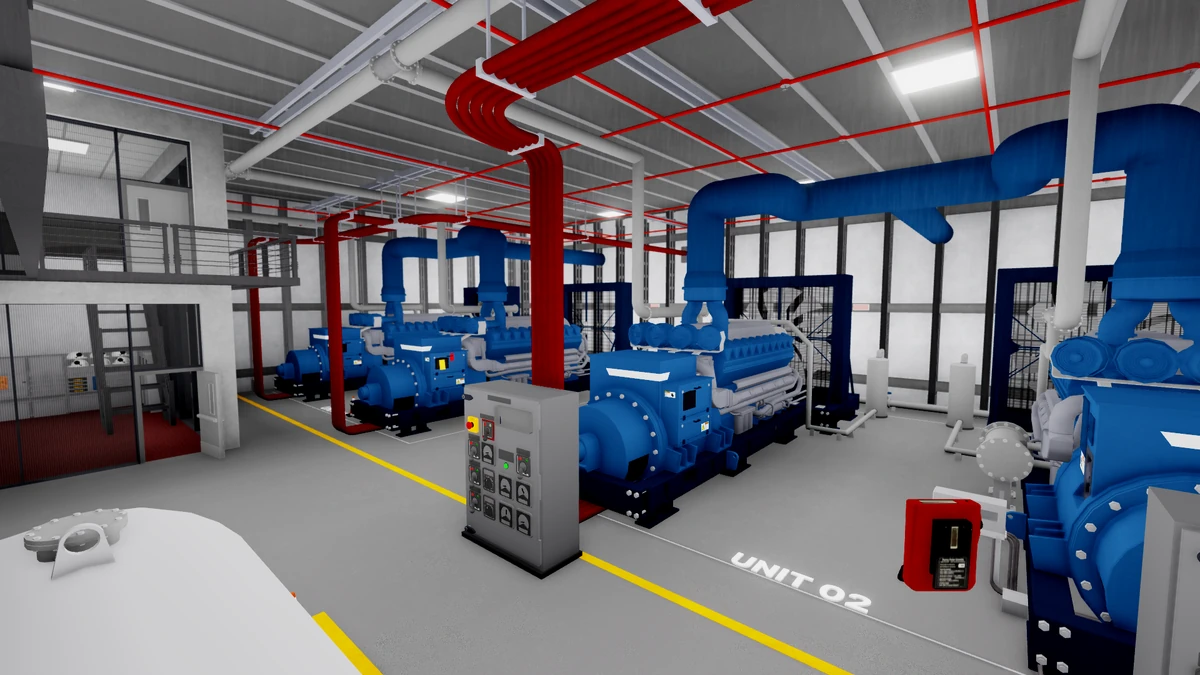 Emergency Diesel Generator Building | Roblox Realistic Boiling Water ...