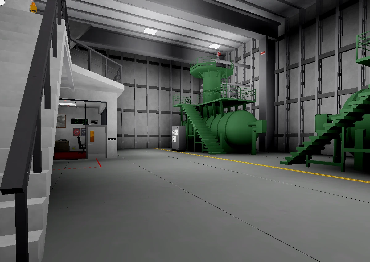 Deaerator Hall | Roblox Realistic Boiling Water Reactor Wiki | Fandom