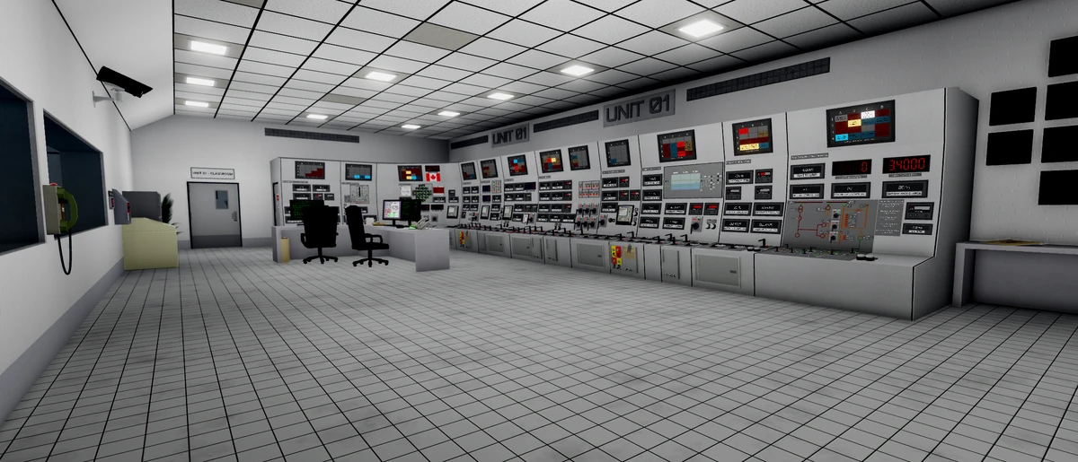 U1 MCR | Roblox Realistic Boiling Water Reactor Wiki | Fandom