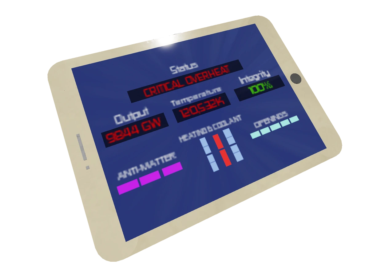 Core Status Tablet | Roblox Black Hole Core Wiki | Fandom