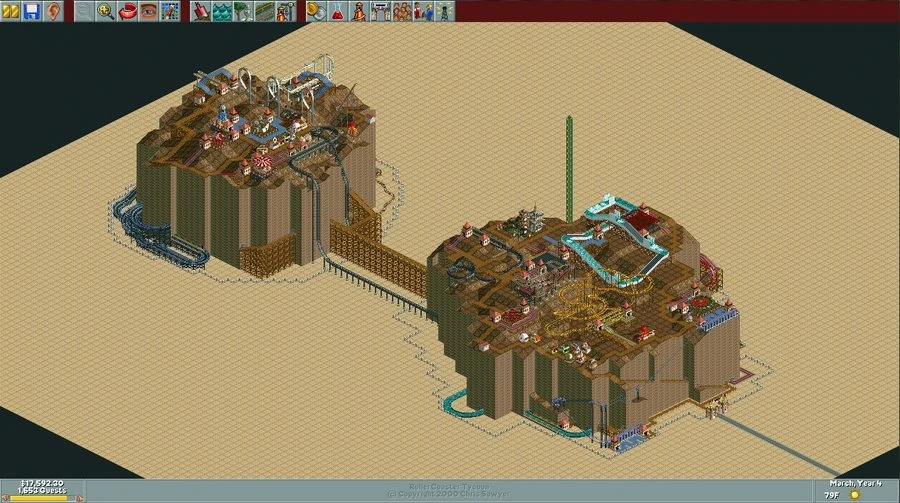 Thunder Rocks/Scenario Guide | RollerCoaster Tycoon | Fandom