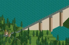 Butterfly Dam | RollerCoaster Tycoon | Fandom
