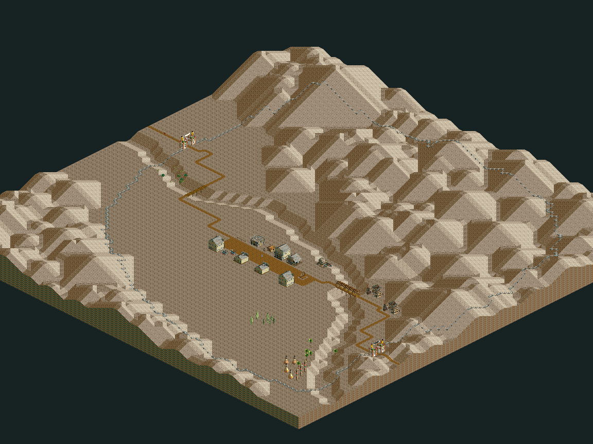 Ghost Town (RCT2) | RollerCoaster Tycoon | Fandom