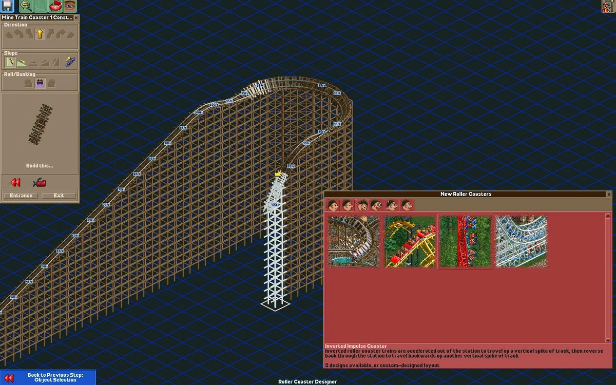 Roller Coaster Designer | RollerCoaster Tycoon | Fandom