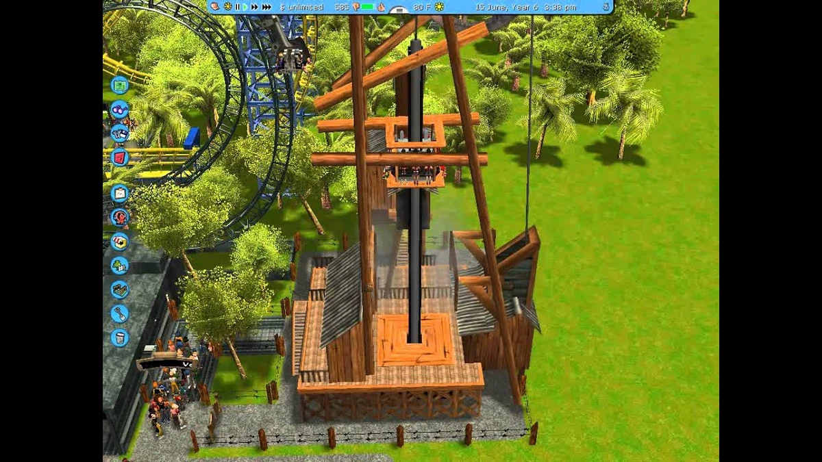 Mine Drop Ride | RollerCoaster Tycoon | Fandom
