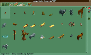 Custom Scenery | RollerCoaster Tycoon | Fandom