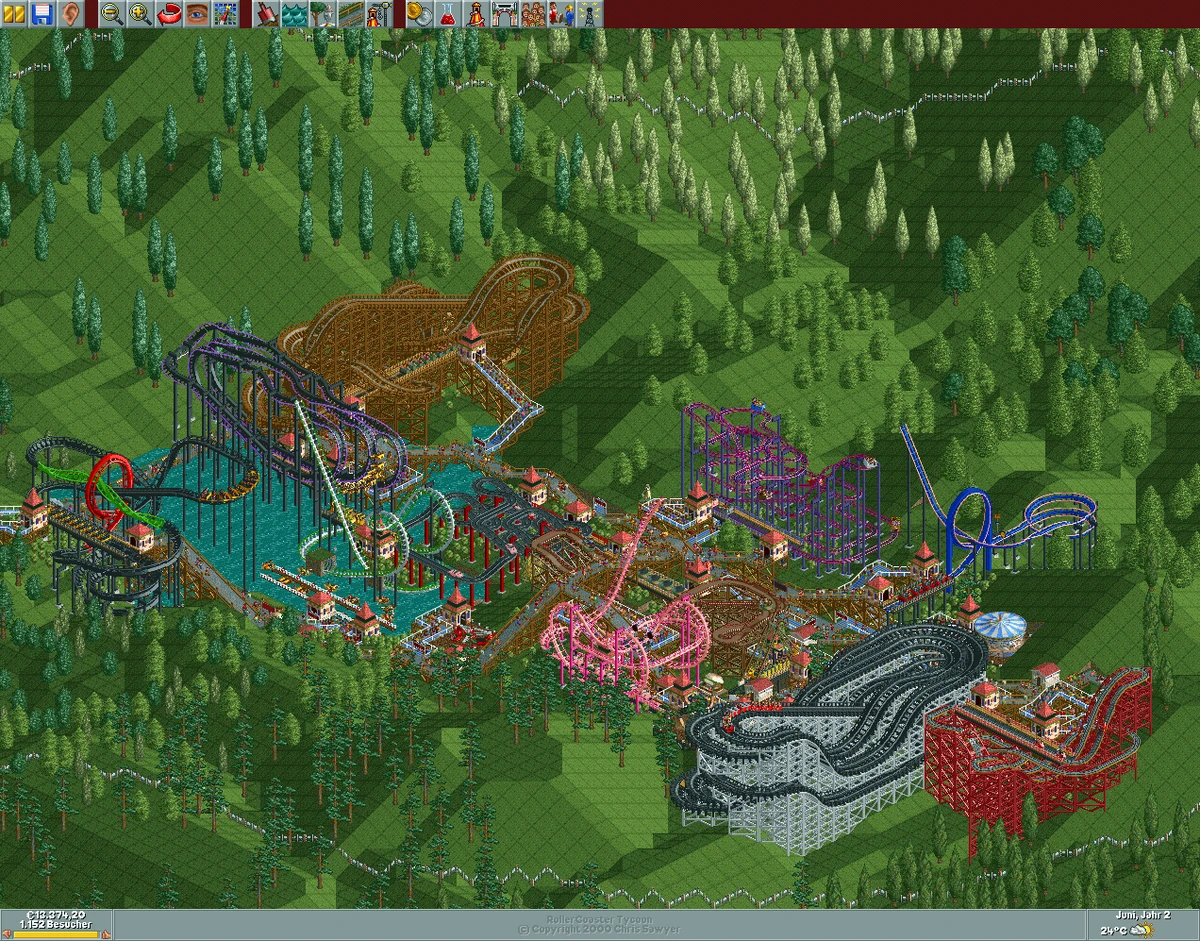 Coaster Crazy/Scenario Guide | RollerCoaster Tycoon | Fandom