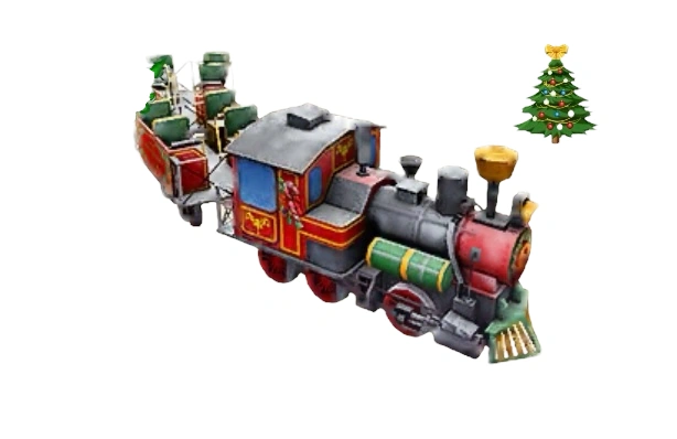 Accelerator Christmas Train | RollerCoaster Tycoon Touch Wiki | Fandom